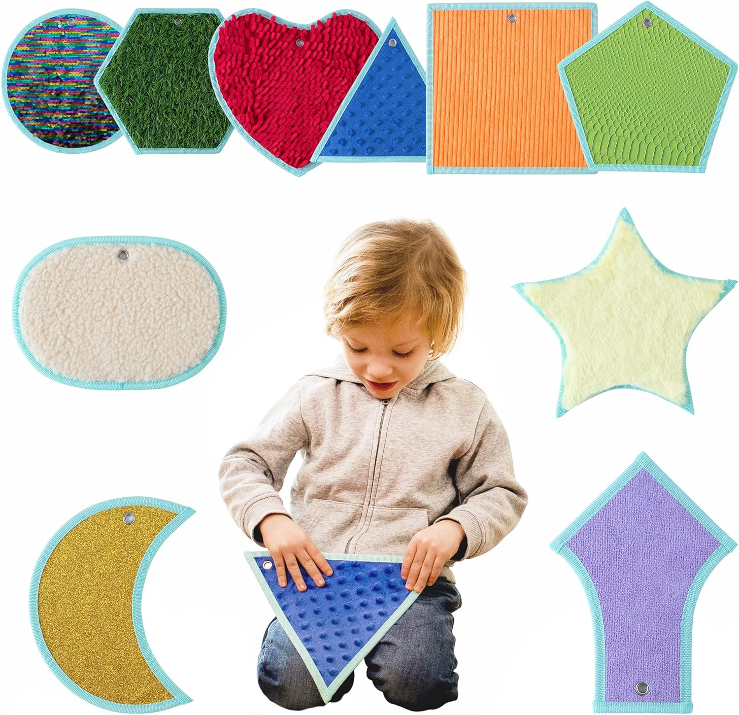 Sensory Mats - Shapes, Colors & Materials – Sensory Play Odoxia